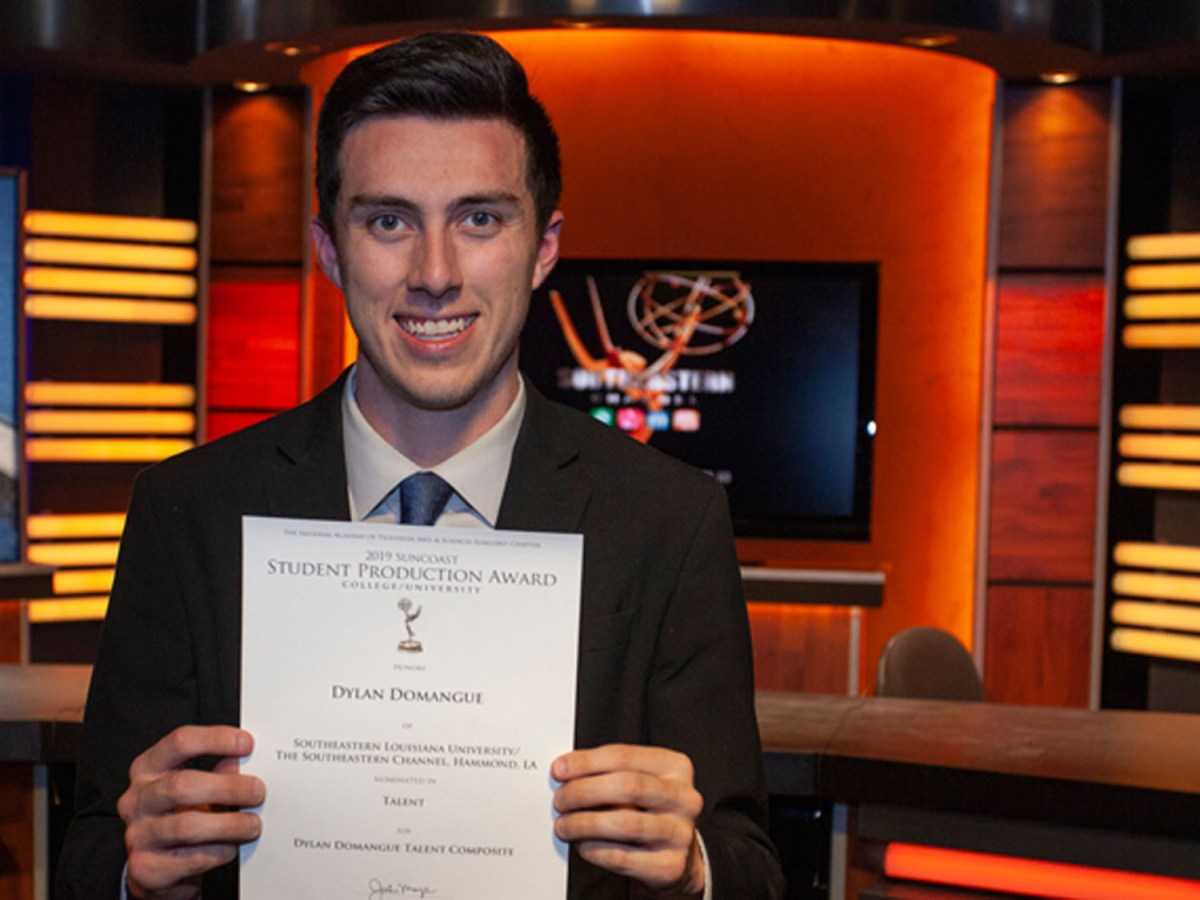 Student Honored by Emmy Awards